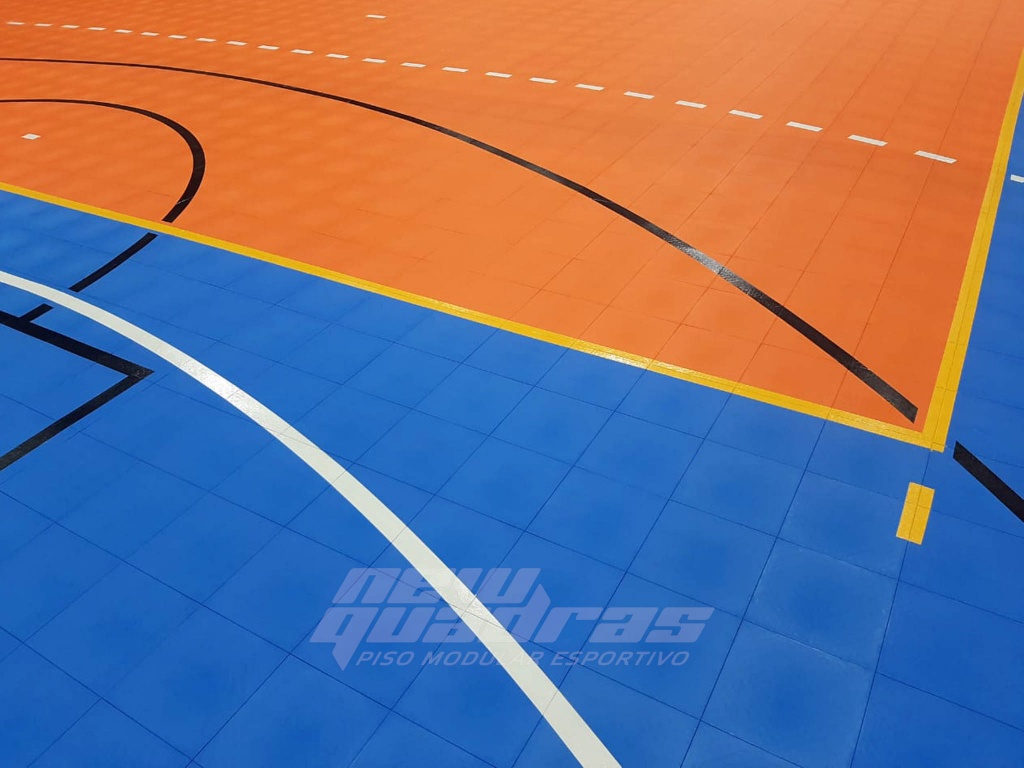 Quadra esportiva indoor Colégio La Salle - Xanxere/SC