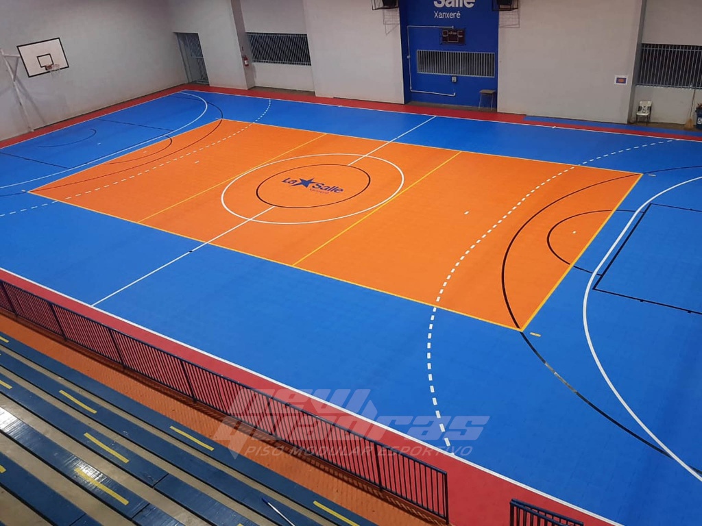 Quadra esportiva indoor Colégio La Salle - Xanxere/SC